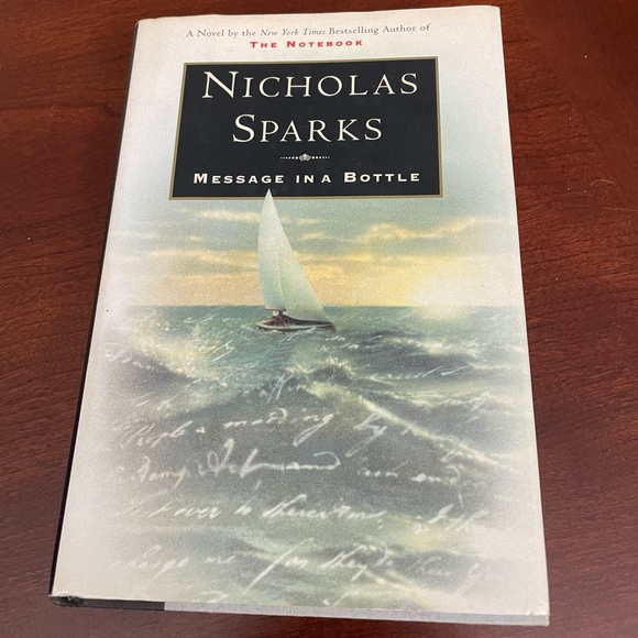 Nicholas Sparks | Accents | Message In A Bottle By Nicholas Sparks ...